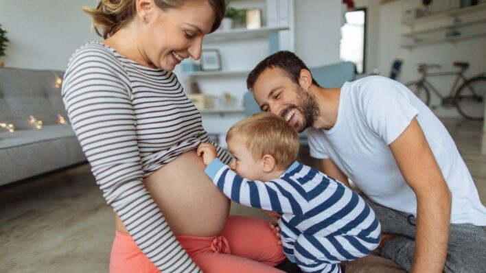 Feeling your baby's first kick | Bounty Parents