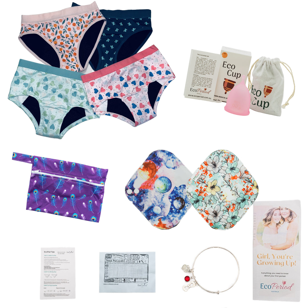 All about first period kits for tween girls| Bounty Parents