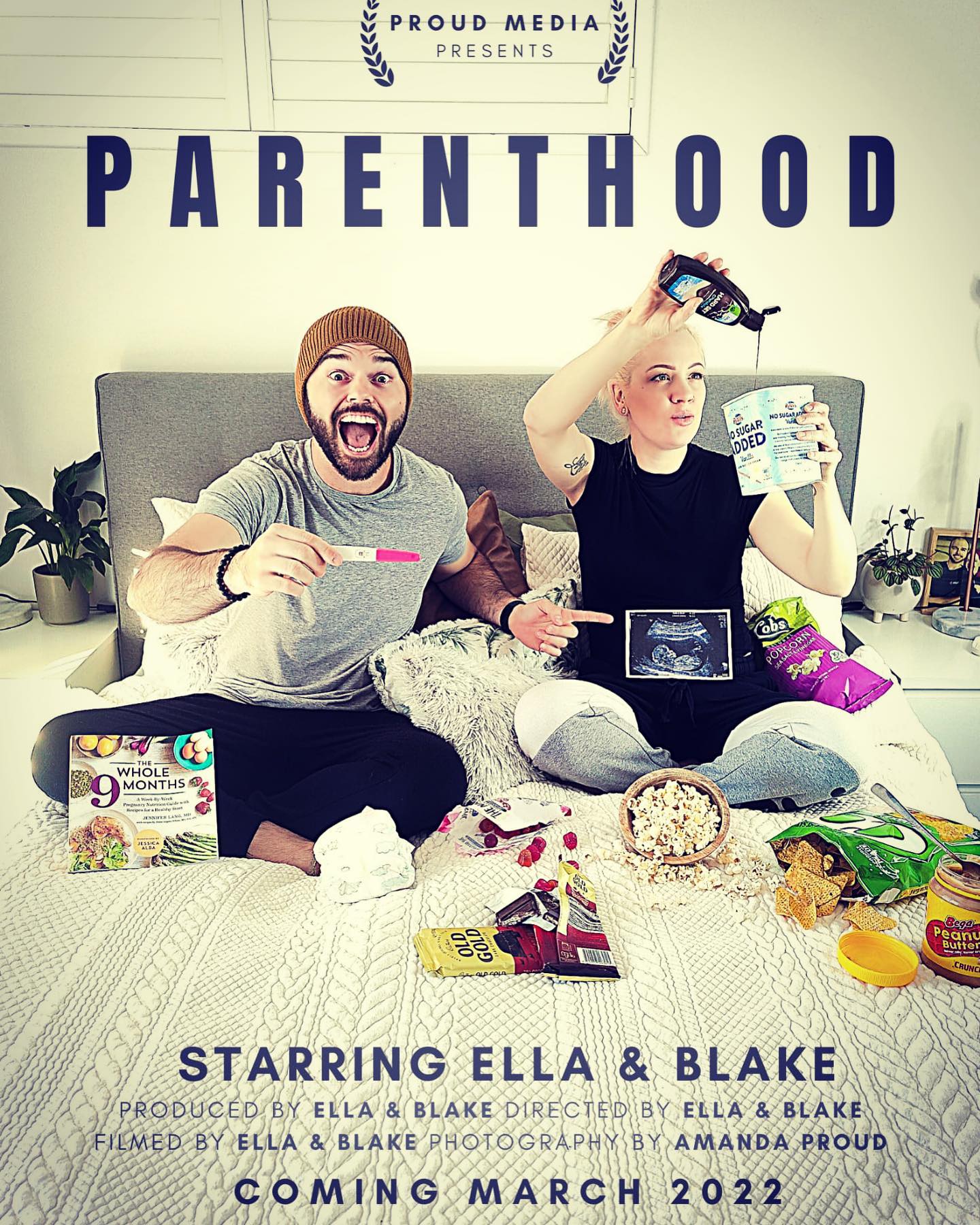 MKR's Blake Proud and singer Ella Bourne take baby Sunny home from ...