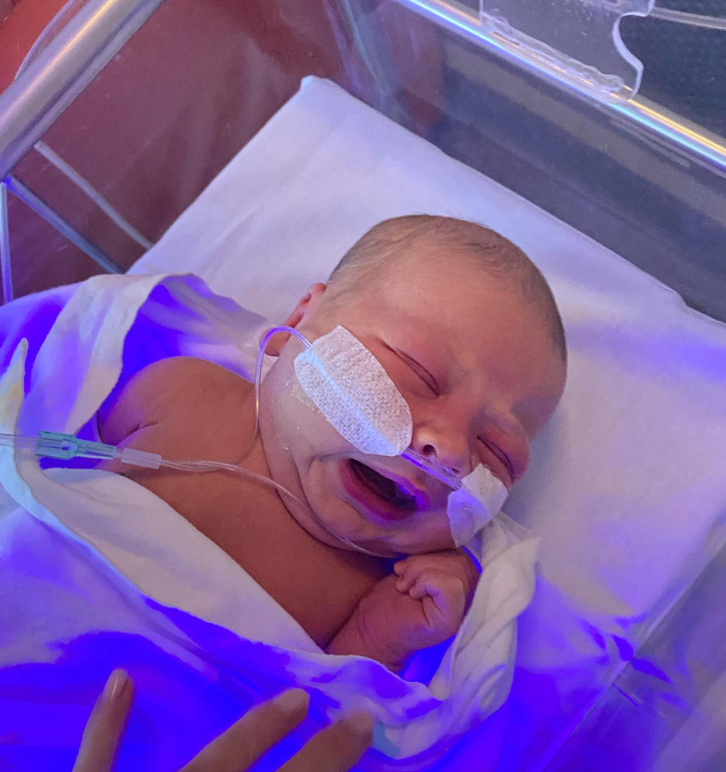 Amy Hembrow's baby hospitalised | Bounty Parents