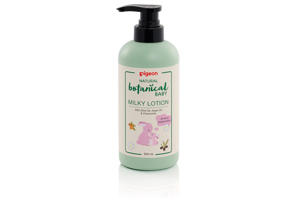 Pigeon Natural Botanical Baby Milky Lotion | Bounty Parents