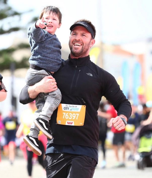 How Ben Lucas is training his 6yo son to run 5km | Bounty Parents