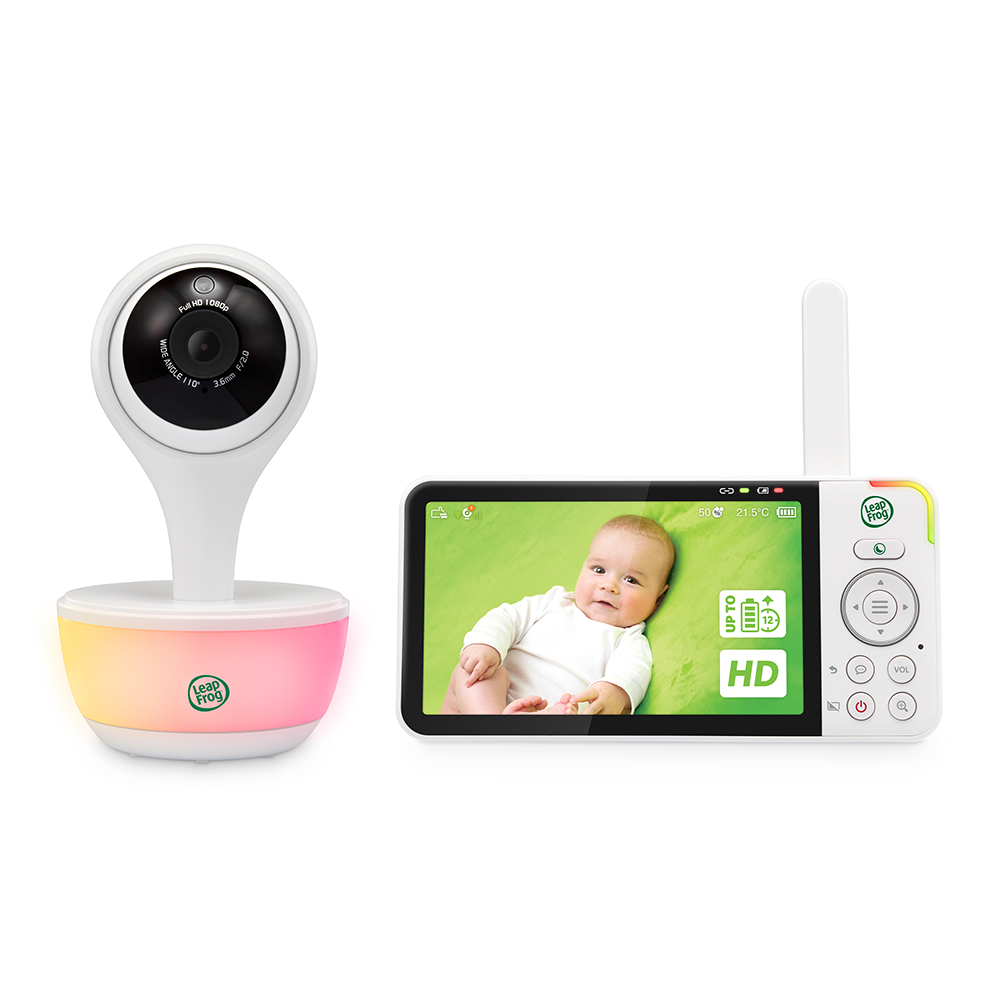 LeapFrog LF815HD 5" Remote Access Smart Video Monitor with Parent ...