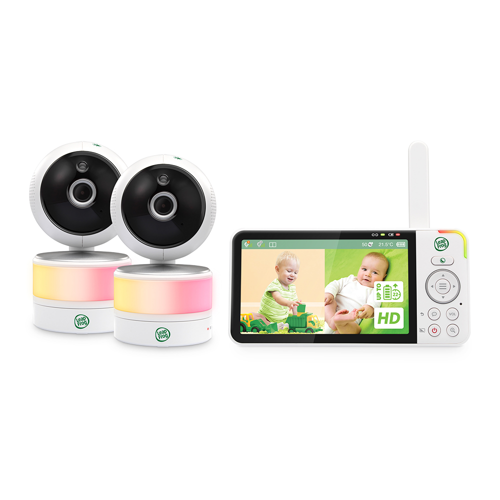 LeapFrog LF915HD-2 5"HD Video Monitor with 2 Pan & Tilt Cameras ...