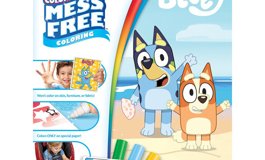 The Best Bluey Colouring-In Books For Kids In Australia