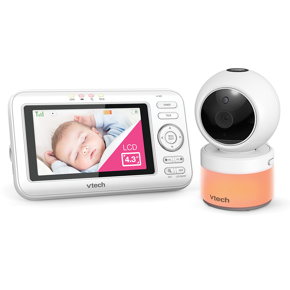 VTech BM4700N 4.3" Full Colour Pan & Tilt Video Monitor | Bounty Parents