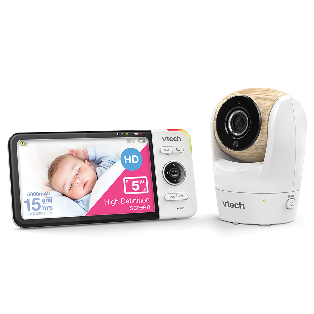 VTech BM5750HD 5" HD Full Colour Pan & Tilt Video Monitor | Bounty Parents