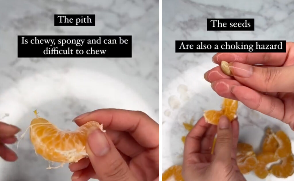 Mandarin choking hazard: Urgent health warning | Bounty Parents