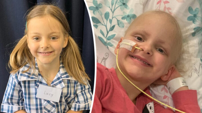 Childhood cancer: 5yo Lucy's shock diagnosis | Bounty Parents