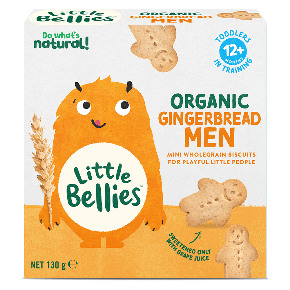 Little Bellies Organic Gingerbread Men | Bounty Parents