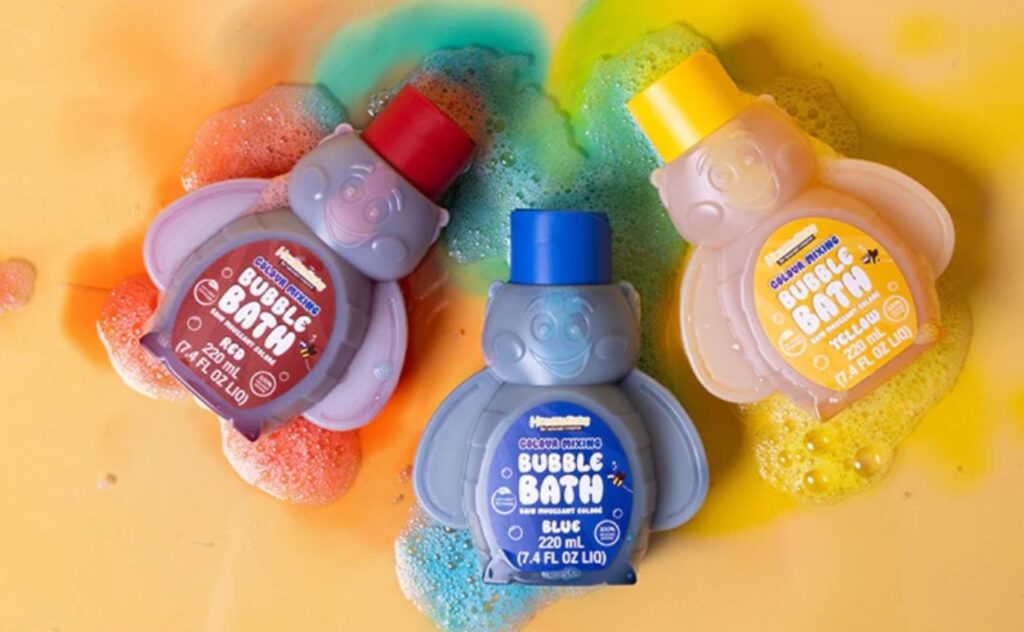 Why you'll love this colour mixing bubble bath | Bounty Parents