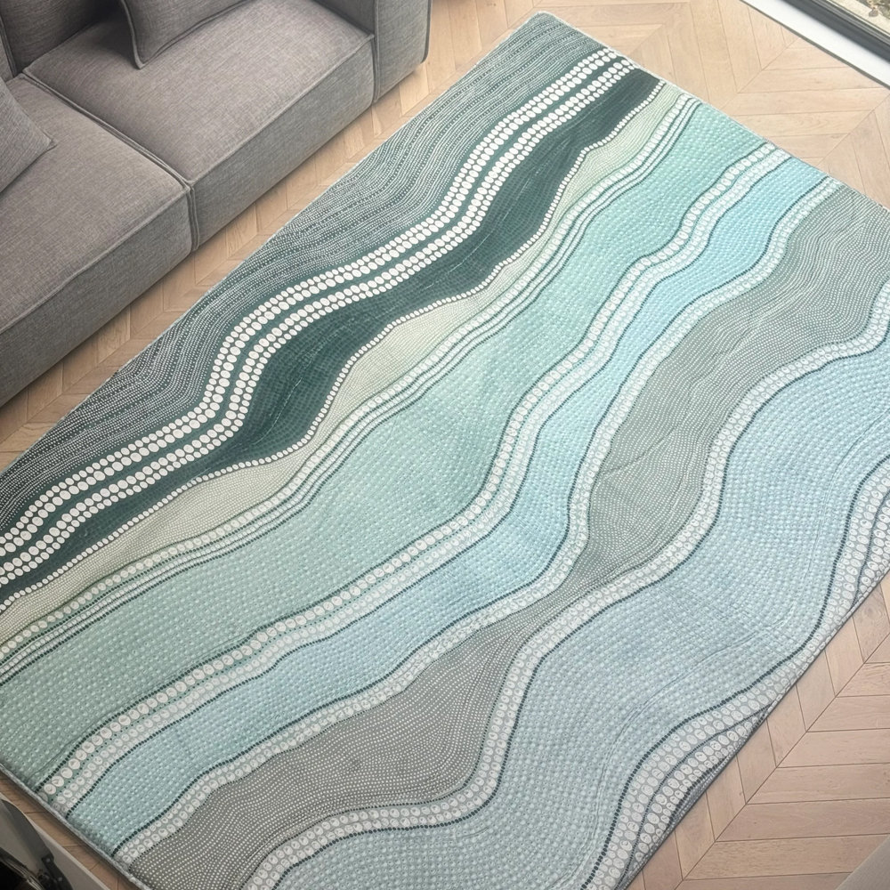 Grace & Maggie Girliny Girlinyji Reef - By Studio Lowana Snuggle Rug ...