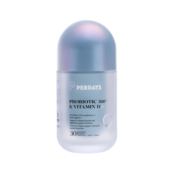 Perdays Probiotic 360° & Vitamin D + | Bounty Parents