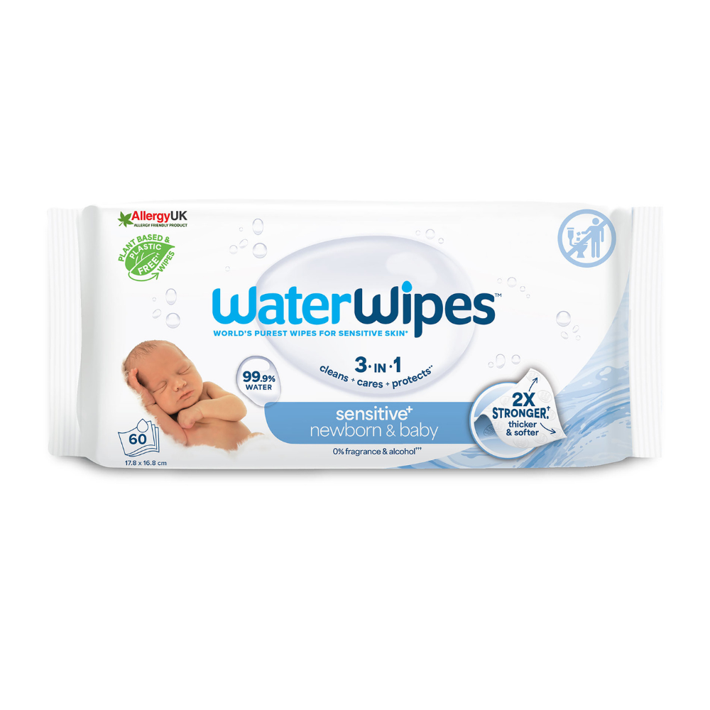 WaterWipes™ Newborn & Baby Sensitive Wipes | Bounty Parents