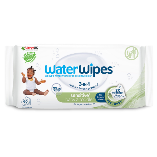 WaterWipes™ Toddler & Baby Textured Sensitive Wipes | Bounty Parents
