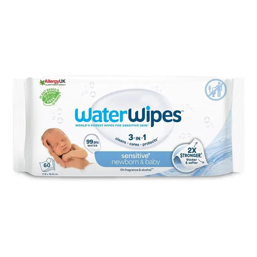 WaterWipes Sensitive+ Newborn & Baby Wipes | Bounty Parents
